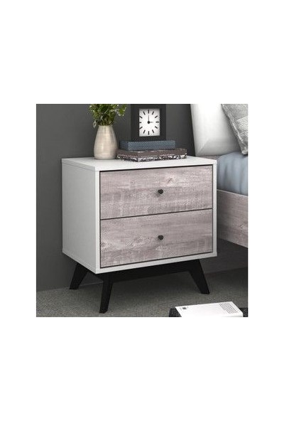 vDecor Arwen Modern Komodin 2 Çekmece
