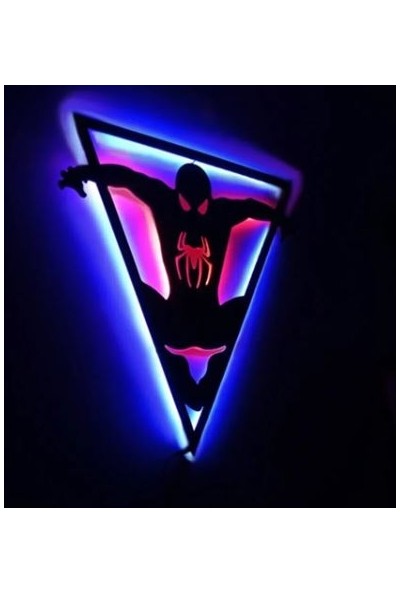 Işıklı Örümcek Adam Tablosu