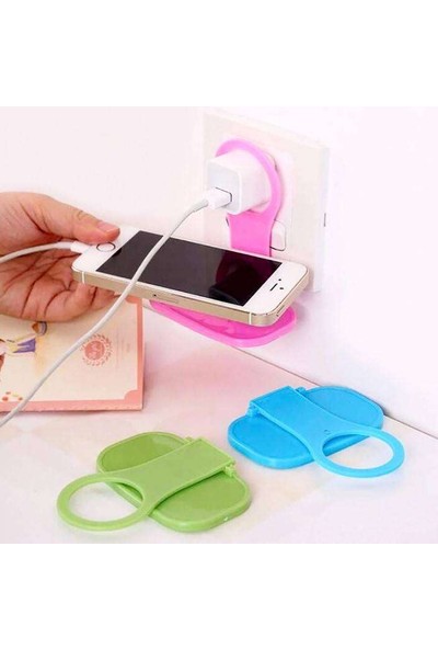 Telefon white Tutucu Priz Için Şarj Standi Telefon white Tutucu Priz Için Şarj Standi