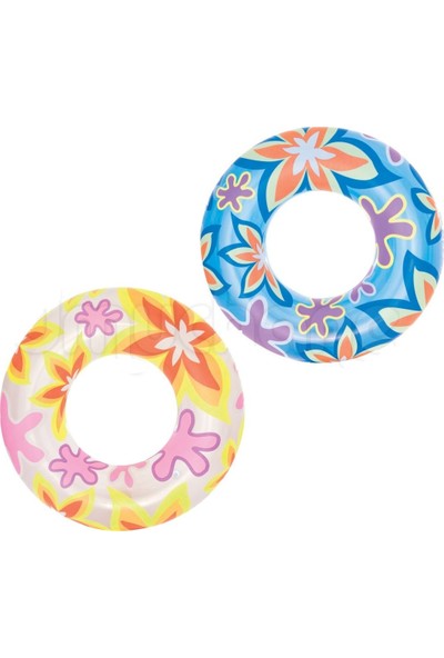 Simit Çiçek Desenli 76CM - 36057