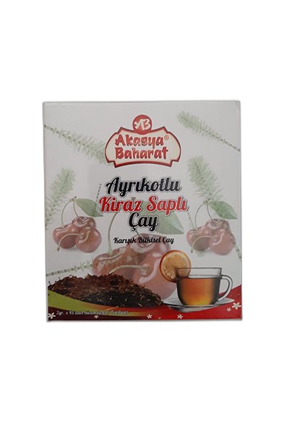 Ayrıkotlu Kirazsaplı Karşışık Bitkisel Çay