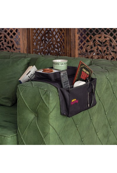 Decohandy Koltuk Kenarı Tepsili Organizer