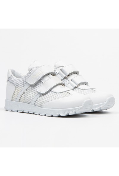 Pappaline Çocuk Beyaz Deri Günlük Ayakkabı Pappaline Çocuk Beyaz Deri Günlük Ayakkabı