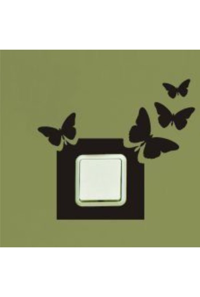 Kelebekli Priz Kenarlığı