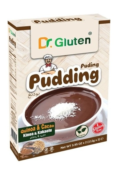 Dr.gluten Glutensiz Kakaolu Kinoalı Puding