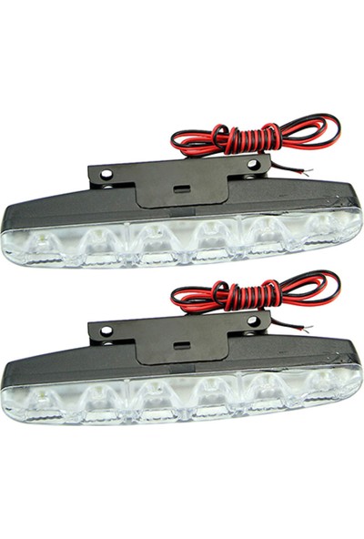 Gündüz Far Ledi 6 LED Su Geçirmez