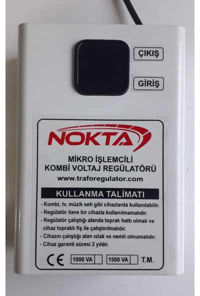 Nokta Kombi Regülatörü 1000V Nokta Kombi Regülatörü 1000V