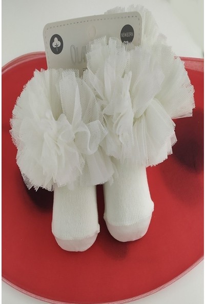 Olay Socks Bol Tüllü Kız Bebek Çorap Olay Socks Bol Tüllü Kız Bebek Çorap