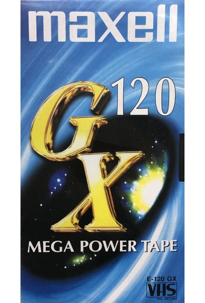 Maxell Boş Vhs Video Kaset 120 Dakika Maxell Boş Vhs Video Kaset 120 Dakika