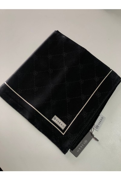 Vakko Yeni Sezon Siyah Hologram Desen Vakko Yeni Sezon Siyah Hologram Desen