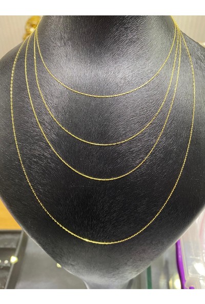 Ruhbaş Pırlanta 14 Ayar Altın Zincir Kolye Ruhbaş Pırlanta 14 Ayar Altın Zincir Kolye