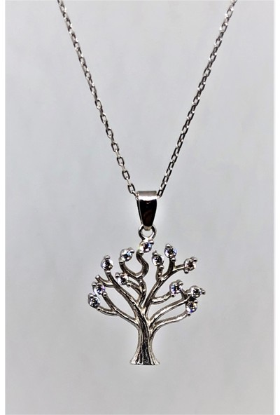 Orhan Güneş Gümüş Hayat Ağacı Gümüş Kolye