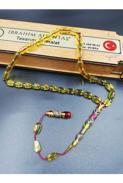 İbrahim Altıntaş Nakkaş Imameli Bronz Işlemeli Sistemli Zar Kehribar Tespih İbrahim Altıntaş Nakkaş Imameli Bronz Işlemeli Sistemli Zar Kehribar Tespih