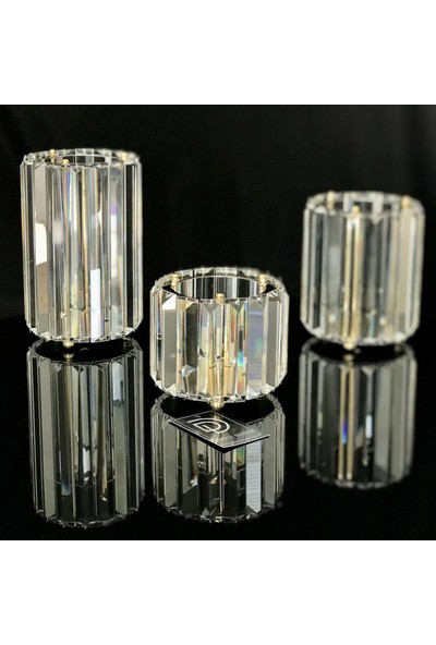 Kristal Mumluk Takımı Kristal Mumluk Takımı
