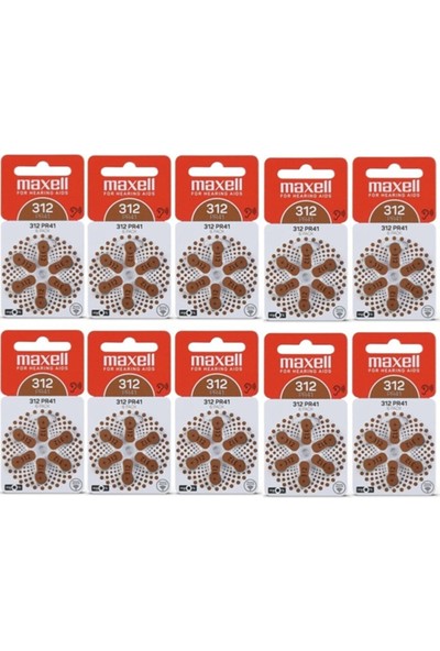 Işitme Cihazı Pili 10 Paket Işitme Cihazı Pili 10 Paket