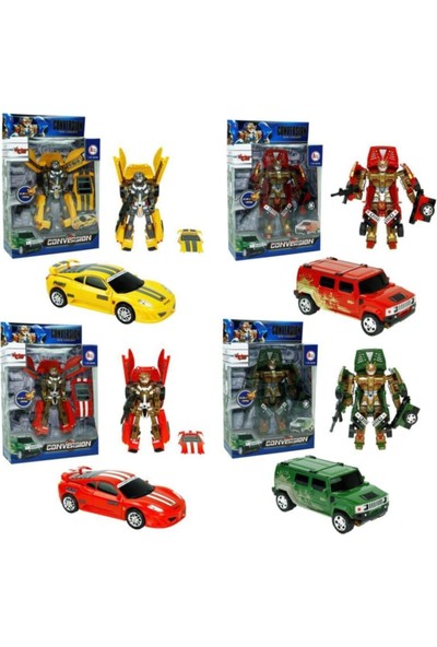 Mega Oyuncak Kutulu Dönüşebilen Araba Robot Oyuncak VAR-N778N/899 Mega Oyuncak Kutulu Dönüşebilen Araba Robot Oyuncak VAR-N778N/899