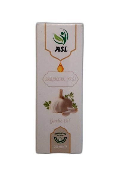 ASL Sarımsak Yağı 20 ml
