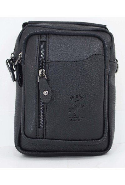 Erkek Kahverengi Body Bag ve Sağ Sol Göğüs Askılı Omuz Çanta