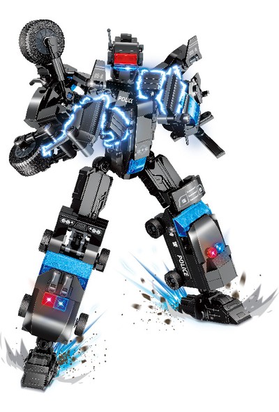 FIY Yapı Taşları Oyuncaklar Gizli Savaş Beşi Bir Arada Birleştirilmiş Yapı Taşı Dönüşen Robot 385 Adet (Yurt Dışından) FIY Yapı Taşları Oyuncaklar Gizli Savaş Beşi Bir Arada Birleştirilmiş Yapı Taşı Dönüşen Robot 385 Adet (Yurt Dışından)