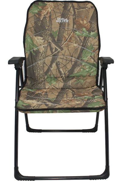 Gray Wolf Katlanır Bardaklı Lüks Kamp Sandalyesi - Balıkçı Sandalyesi