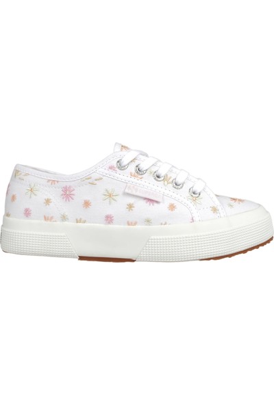 Superga 2750 Flowers Embroidery Kadın Beyaz Spor Ayakkabı (S2121FW-A6Y) Superga 2750 Flowers Embroidery Kadın Beyaz Spor Ayakkabı (S2121FW-A6Y)
