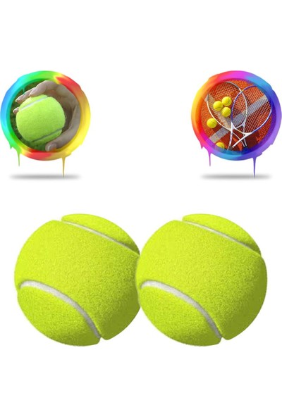 Masho Trend 2 Adet Sarı Tenis Topu - Antrenman Tenis Topu - Masaj Topu Masho Trend 2 Adet Sarı Tenis Topu - Antrenman Tenis Topu - Masaj Topu