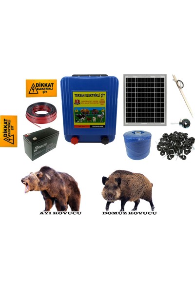 Torsan Elektrikli Çit Sistemleri ( Domuz - Ayı Kovucu ) MINI500