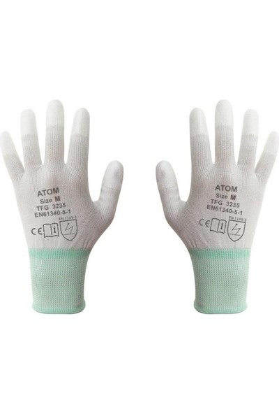 Avrasya TFG-3233M Parmak Ucu Korumalı Antistatik Eldiven Medium