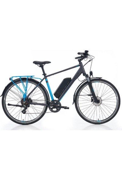 Carraro Elektrikli Bisiklet E-Life Mavi-Antrasit Gri 52 Kadro