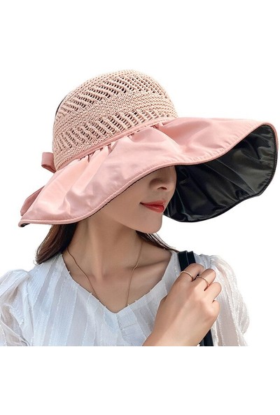 Keluofu Moda Kadın Güneşlik Şapka Açık Plaj Balıkçı Şapkası Yaz Bisiklete Binme Anti-Ultraviyole (Yurt Dışından) Keluofu Moda Kadın Güneşlik Şapka Açık Plaj Balıkçı Şapkası Yaz Bisiklete Binme Anti-Ultraviyole (Yurt Dışından)