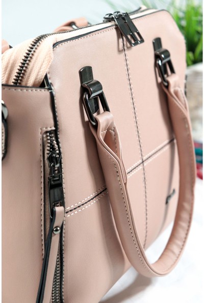 Sarach - K22SRC620 - Pudra Kadın Kol Çanta Sarach - K22SRC620 - Pudra Kadın Kol Çanta