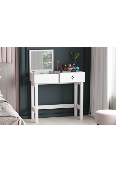 Derya Dekor Nero Makyaj Masası