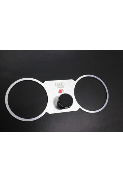 Balcıoğlu Audi A3 8p (2004 - 2012) %100 Kırılmaz Halka-S Logolu Gri Mıknatıslı Telefon Tutucu