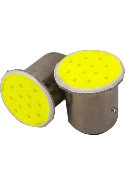 Zrh 93 P21W 1156 Led Stop Sinyal Geri Vites Ampul 12 V BA15S Cob Beyaz 2 Adet Zrh 93 P21W 1156 Led Stop Sinyal Geri Vites Ampul 12 V BA15S Cob Beyaz 2 Adet