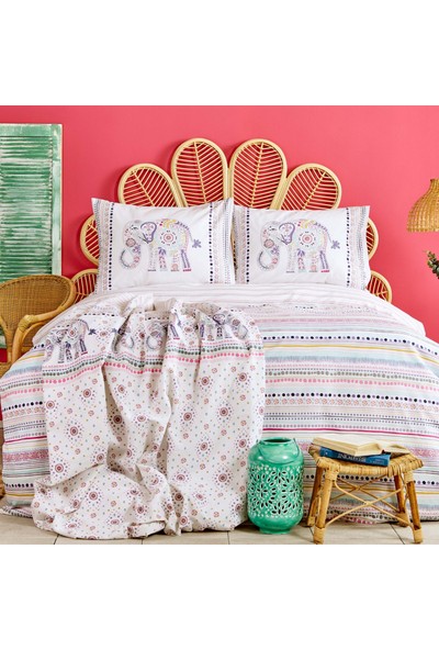 Karaca Home Marilla %100 Pamuk Çift Kişilik Nevresim Takımı