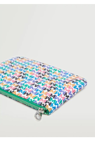Mango Fermuarlı Desenli Kılıf Mango Fermuarlı Desenli Kılıf