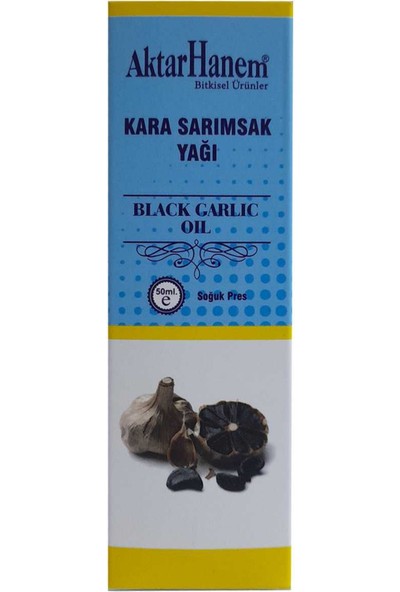 Aktarhanem Karasarımsak Yağı 50 ml
