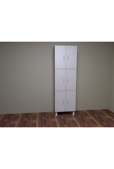 Gökberk GB-6350 6 Kapaklıçok Amaçlı Dolap