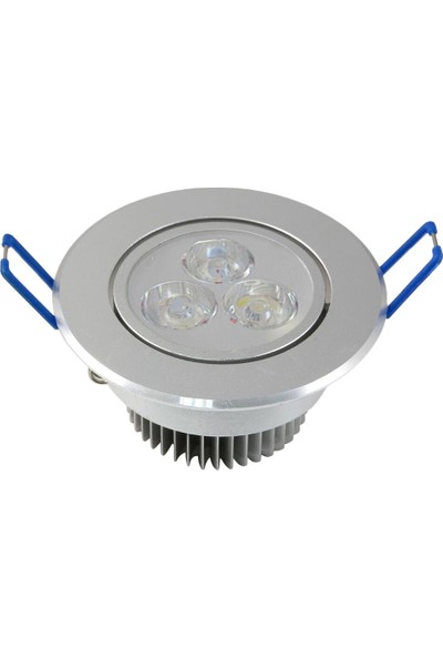 3X1W Cob LED Beyaz Işık Alüminyum Kasa Göldağı GLD-3020-3W