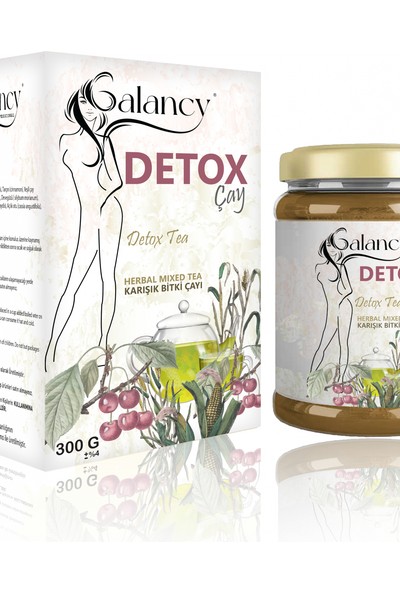 Galancy Detoxs Karışık Bitki Çayı Herbal Mixed Tea 300 gr