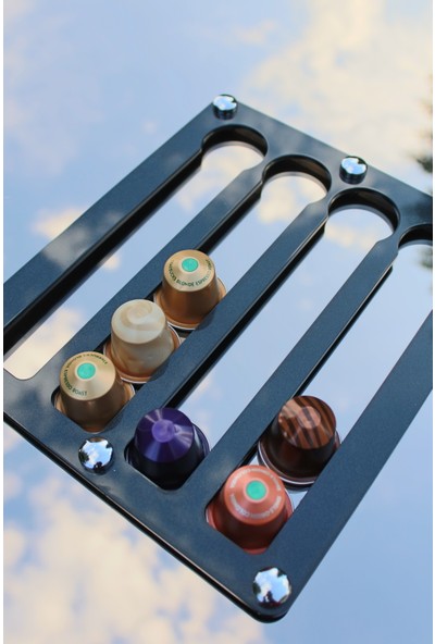 My1 Company Nespresso Uyumlu Mıknatıslı Kahve Kapsül Tutucu - Kutusu - Düzenleyici My1 Company Nespresso Uyumlu Mıknatıslı Kahve Kapsül Tutucu - Kutusu - Düzenleyici