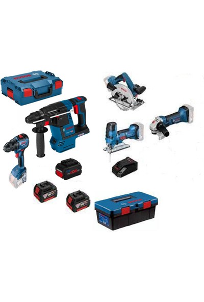 Bosch 5 Li Akülü Set Bosch 5 Li Akülü Set