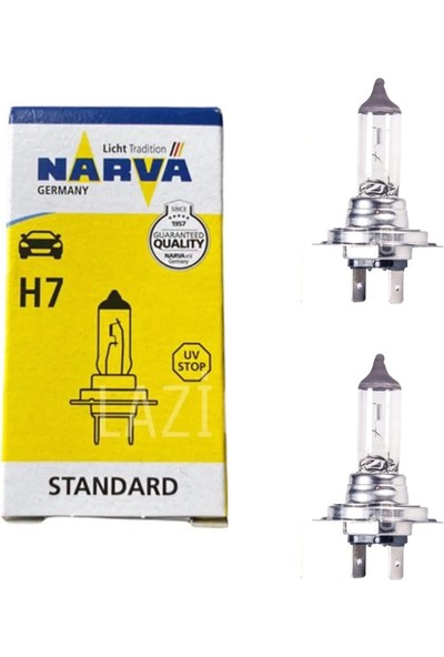 Narva 12 V 55 W H7 NRV-001 48328 Çift Narva 12 V 55 W H7 NRV-001 48328 Çift
