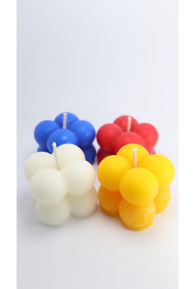 KC Accessories Mini Bubble Kokulu Mum Set KC Accessories Mini Bubble Kokulu Mum Set