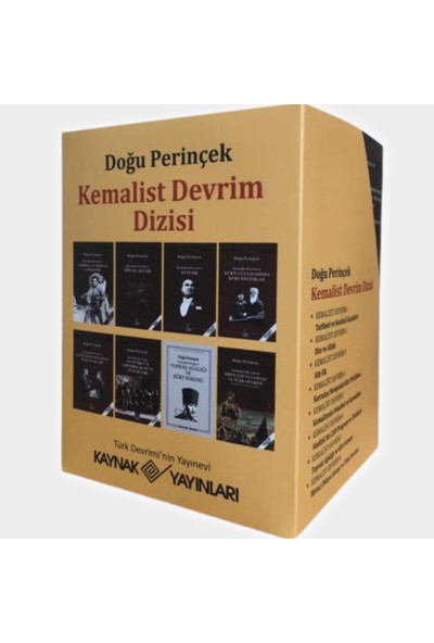 Kemalist Devrim Seti 8 Kitap Set - Doğu Perinçek Kemalist Devrim Seti 8 Kitap Set - Doğu Perinçek