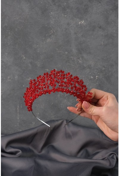 Limelia Kristal Boncuklu Aren Gelin Kına Tacı Limelia Kristal Boncuklu Aren Gelin Kına Tacı