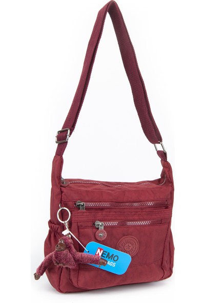 Nemo Bags Kadın Haki Desenli Omuz Çantası Kırinkıl Askılı Çapraz Postacı Çanta Kılinkır Su Geçirmez 22X22X10CM