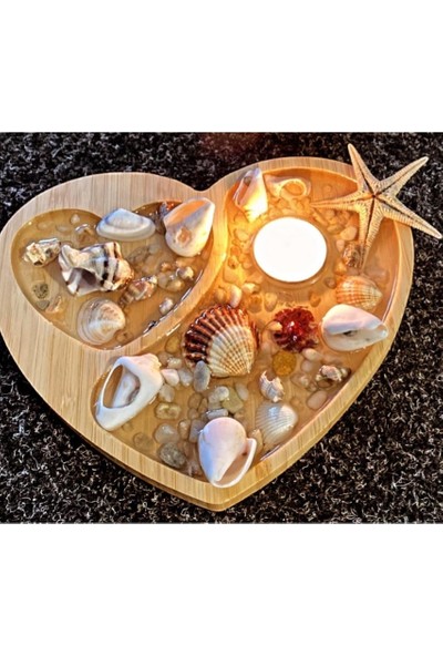 Silvers&stones Ahşap Dekoratif Mumluk Silvers&stones Ahşap Dekoratif Mumluk