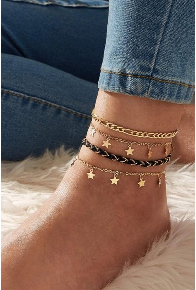 Yıldız Halhal Seti 4 Parça