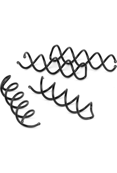 4'lü Mucizevi Spin Topuz Tokası Siyah 4'lü Mucizevi Spin Topuz Tokası Siyah